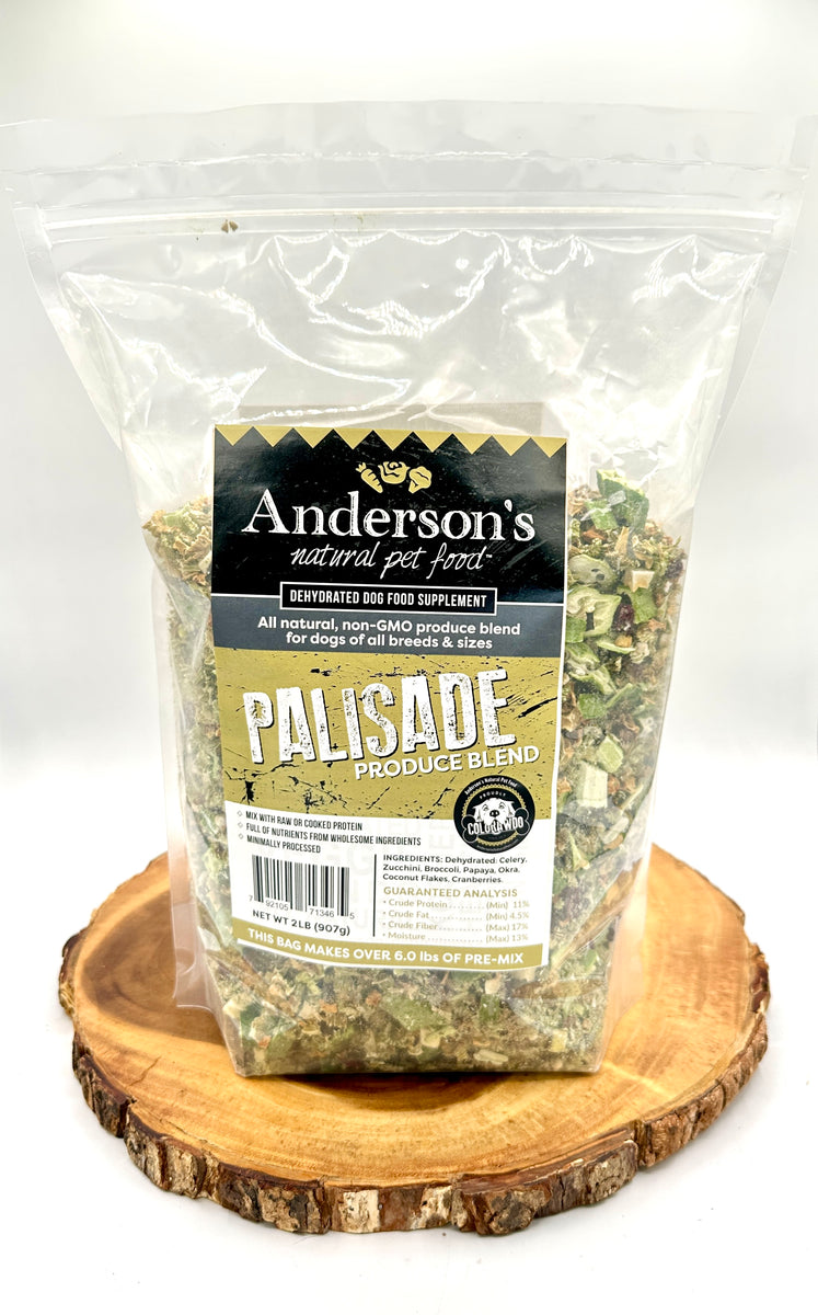 Anderson's Produce Base Mix - Palisade Blend – Anderson's Natural Pet Food