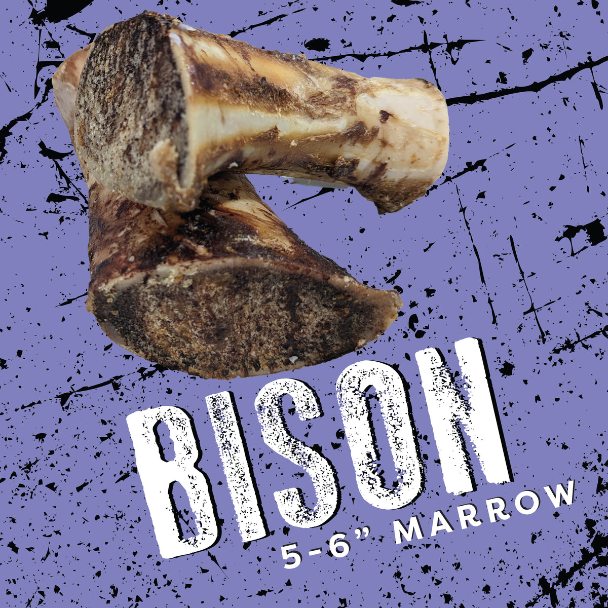 Baked Bison 5-6" Marrow Bone – Anderson's Natural Pet Food